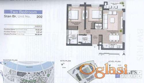 NAJPOVOLJNIJI 3.0 STAN od 80.35m2-BW ISKRA ID#1519