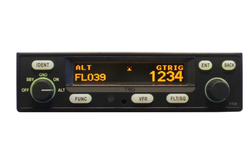 TRIG - TT31 - Class 1 Mode S Transponder - Unit Only - ‘plug and play’ Mode S installation for KT76A, KT76C and KT78A
