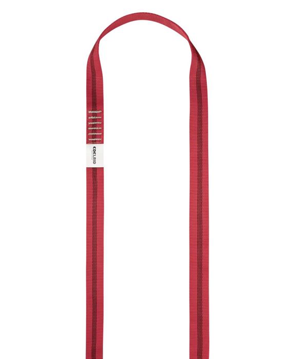 GURTNA CEVASTA ŠIVENA EDELRID X-TUBE LOOP NFC 25mm red 150cm