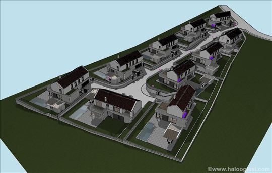 Ripanj - Građevinsko zemljište sa projektom