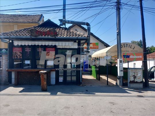 Izdajem lokal - udarno mesto - skretanje za Avalu