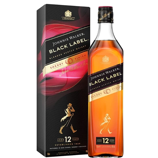 Viski Johnnie Walker Black Label Sherry Finish 12 god 0,7L