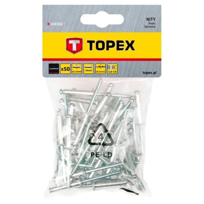 TOPEX Pop nitne 43E302