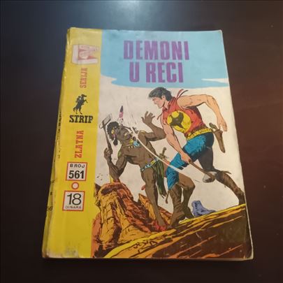 Zagor Zlatna serija 561 Demoni u reci vrlo dobar