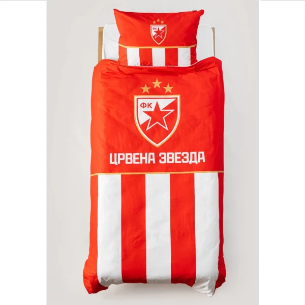 Posteljina FK Crvena Zvezda 140x200 cm