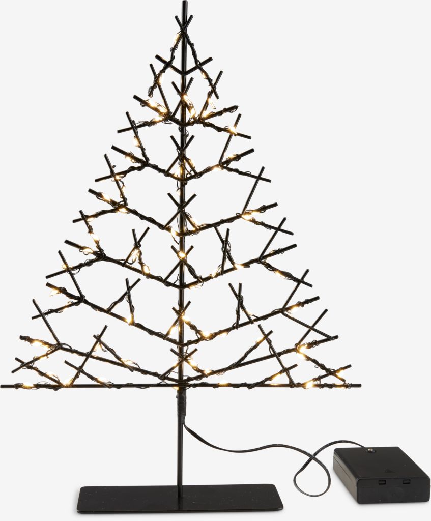 LED svetleće drvo GILLING Š6xD24xV33cm sa 70LED i tajmerom