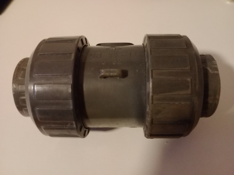 PVC nepovratni ventil