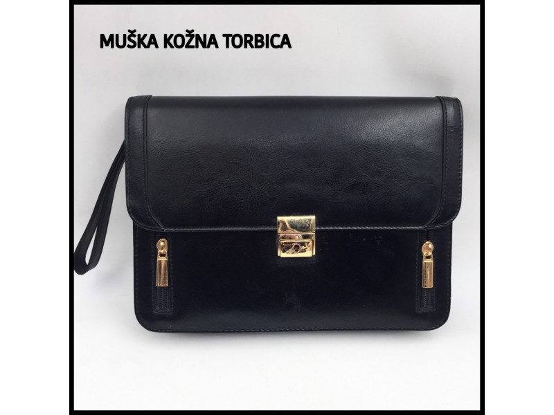 MUŠKA KOŽNA TORBICA