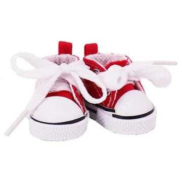 CUTE MINI LACE-UP SNEAKERS FOR LABUBU 17CM - RED