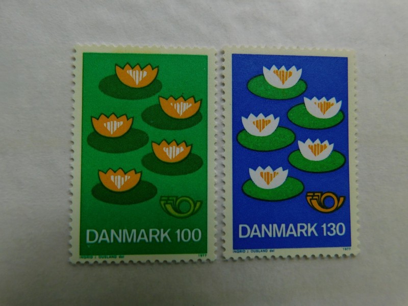 DANSKA 1977 KOMPLET ČISTA SERIJA