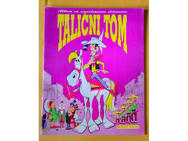 Talični Tom album - prazan, kao nov - RETKOST