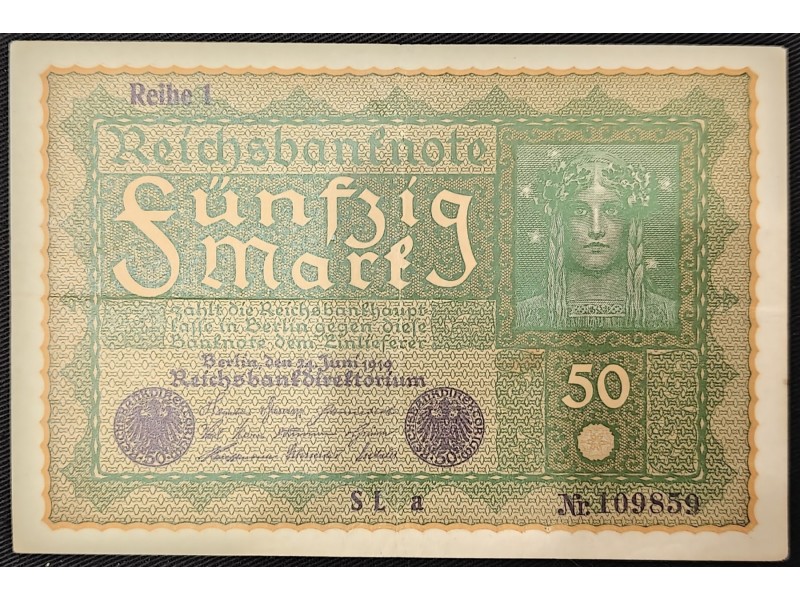 Nemačka - 50 mark 1919