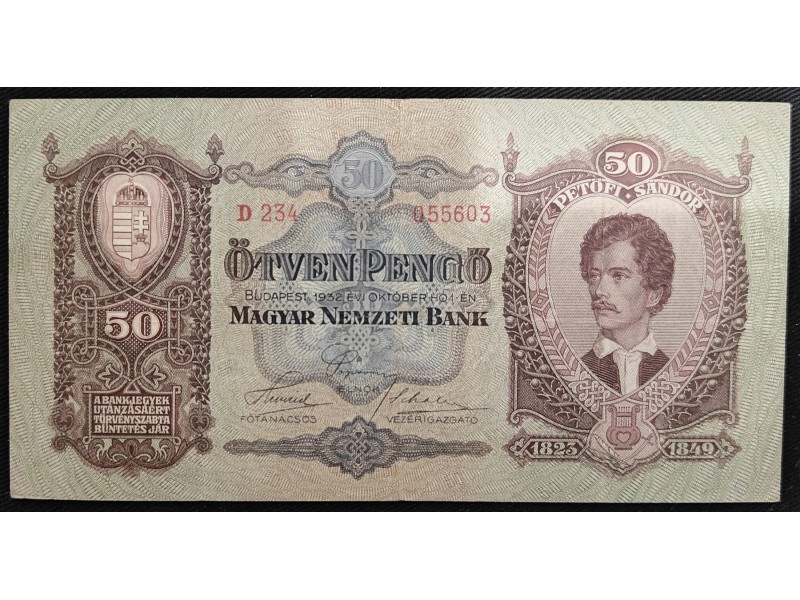 Mađarska - 100 pengo 1932