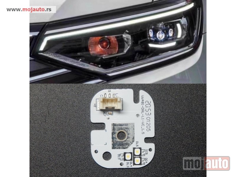 LED plocica, LED DRL driver Volkswagen passat levi far