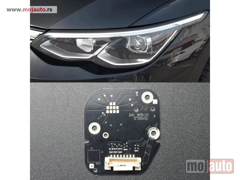 LED plocica, LED DRL driver Volkswagen levi far