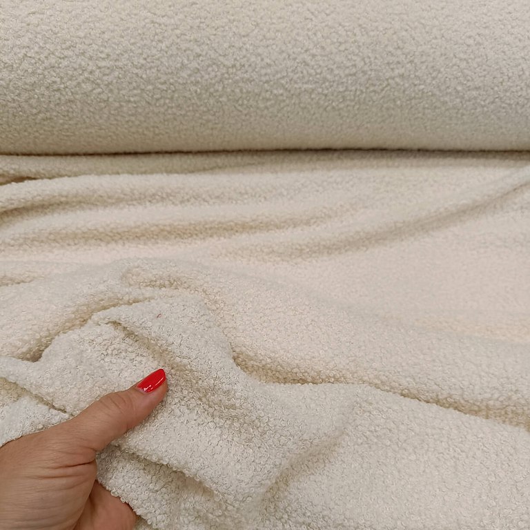 Teddy uni tanji mini kovrdže ekru (jako svetlo bež)