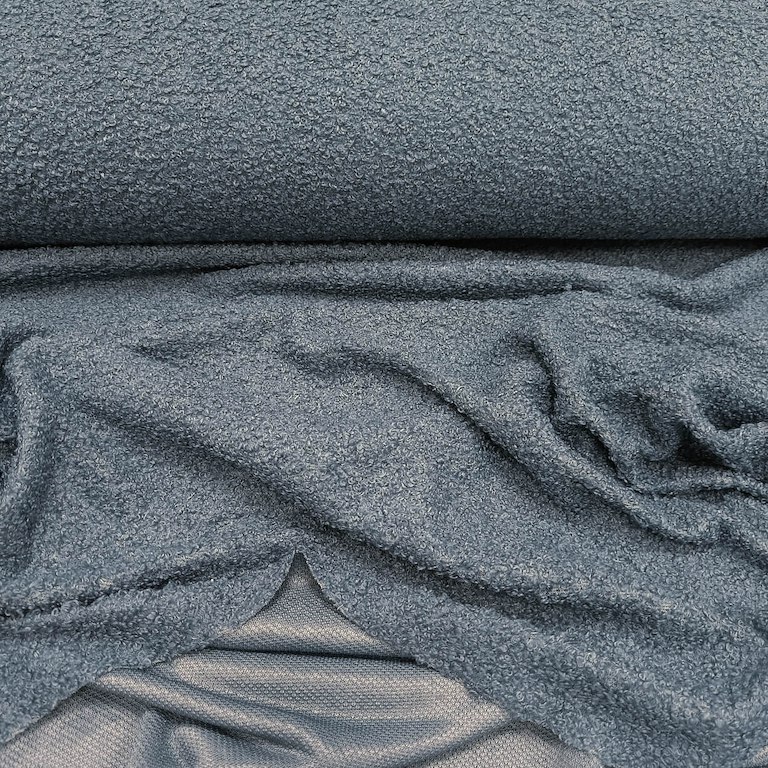 Teddy uni tanji mini kovrdže plavi