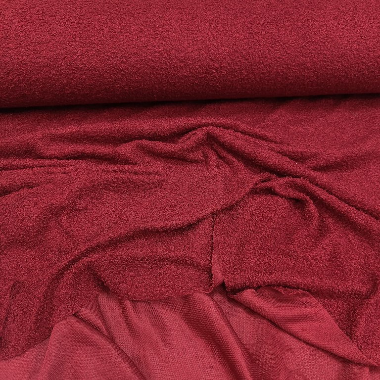 Teddy uni tanji mini kovrdže bordo