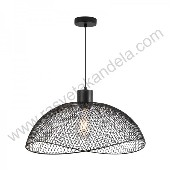 Visilica 1xE27 metalna crna BRY-W006R-1H