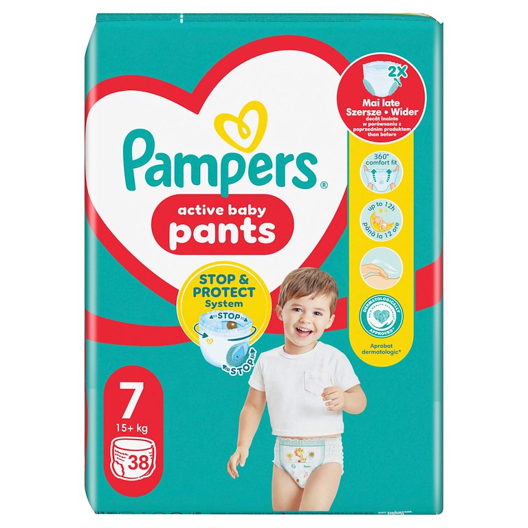 Pampers pelene pants jp 7 extra lar 38/1 pampers