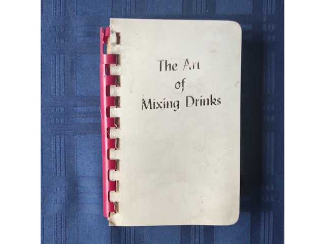 The Art of Mixing Drinks    1961.g