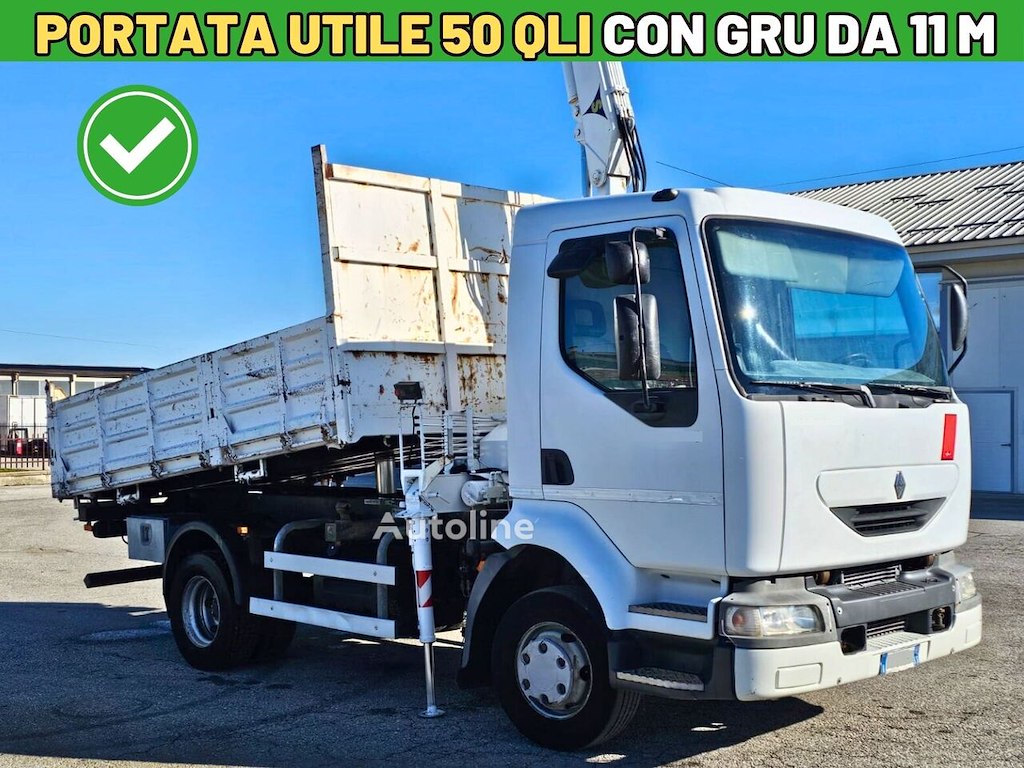 Renault Midlum 115QLI + Gru Stern kiper