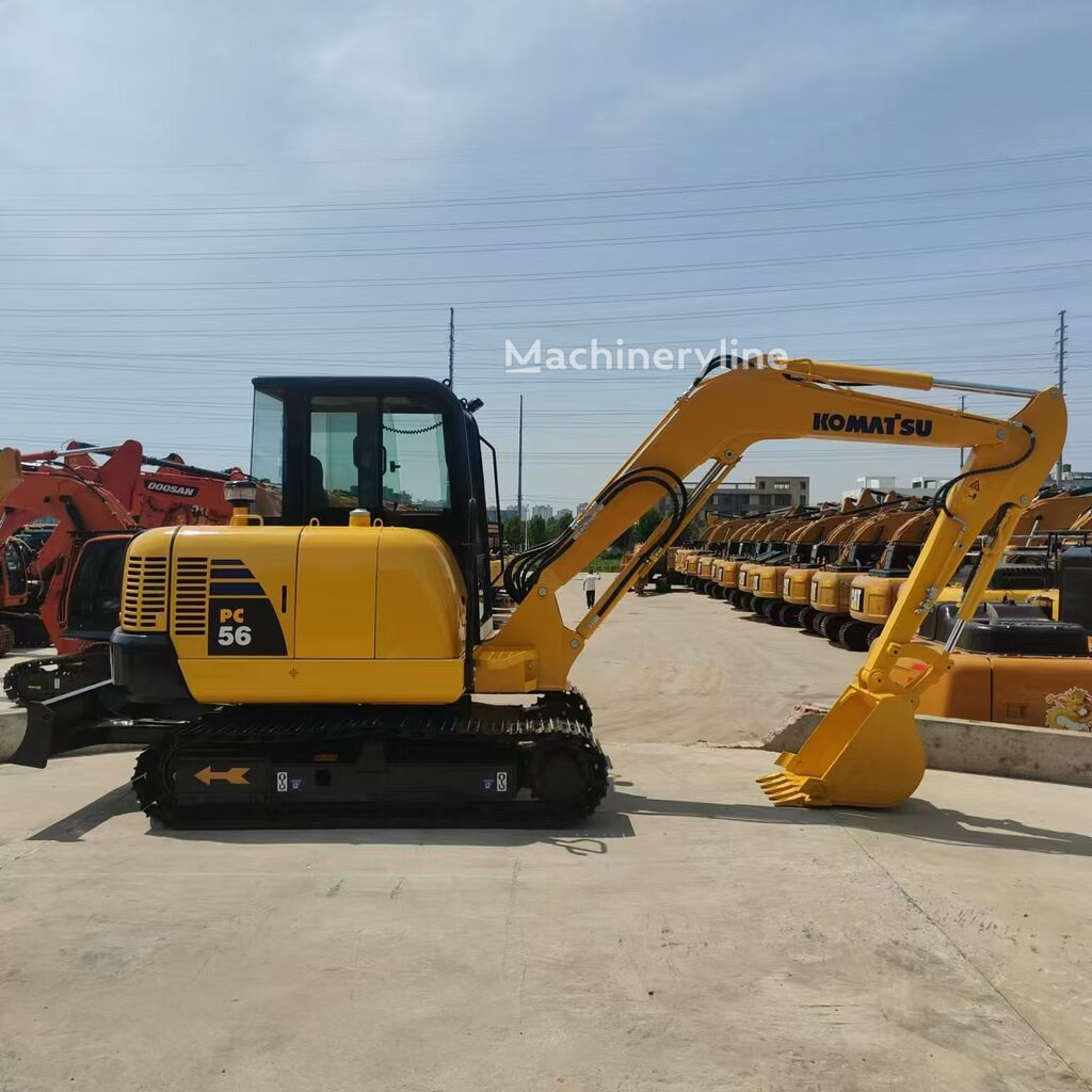 Komatsu PC56 mini bager