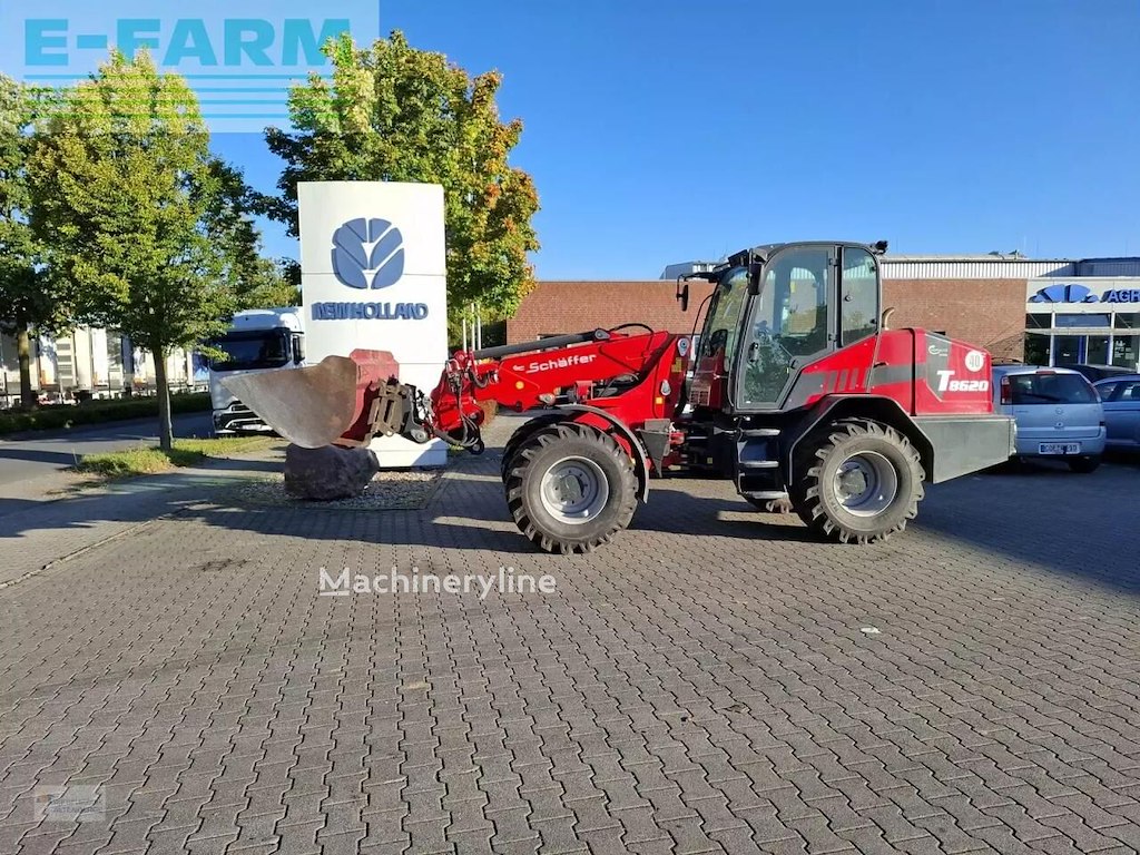 Schäffer 8620t - 2 teleskopradlader 40km/h, klima, 95 kw mini bager
