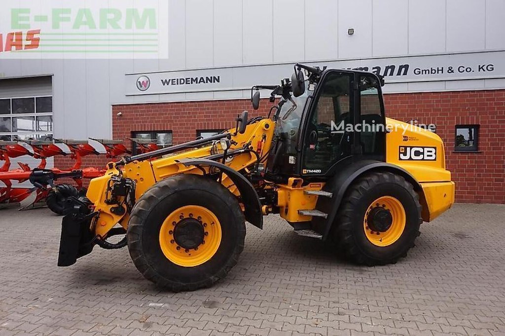 JCB jcb tm 420 teleskopradlader mini bager