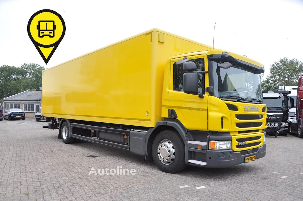 Scania P250 4X2 2017 BAKWAGEN MET DHOLLANDIA LAADKLEP kamion furgon