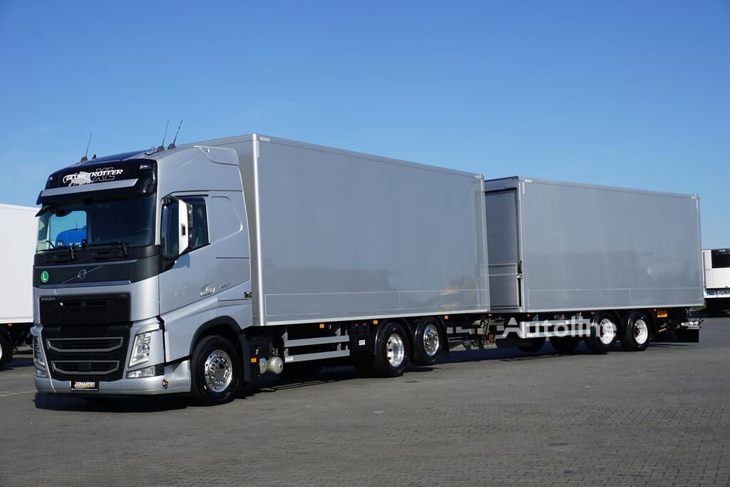 Volvo FH / 460 / ACC / E 6 / ZESTAW PRZEJAZDOWY / KONTENER / 37 PALET kamion furgon + prikolica furgon