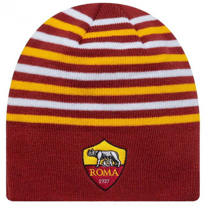 AS Roma New Era Stripe Skull Sport zimska kapa