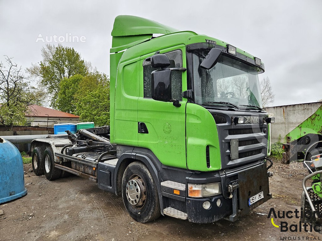 Prodaje se Scania R480 LB6X224HNA rol kiper sa kukom na aukciji