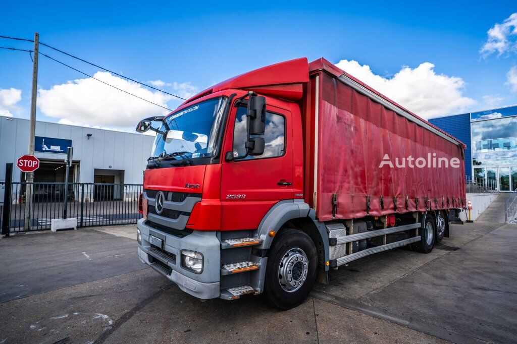Mercedes-Benz AXOR 2533 -MP3+DHOLLANDIA 2.5T kamion sa klizna zavesa cerada