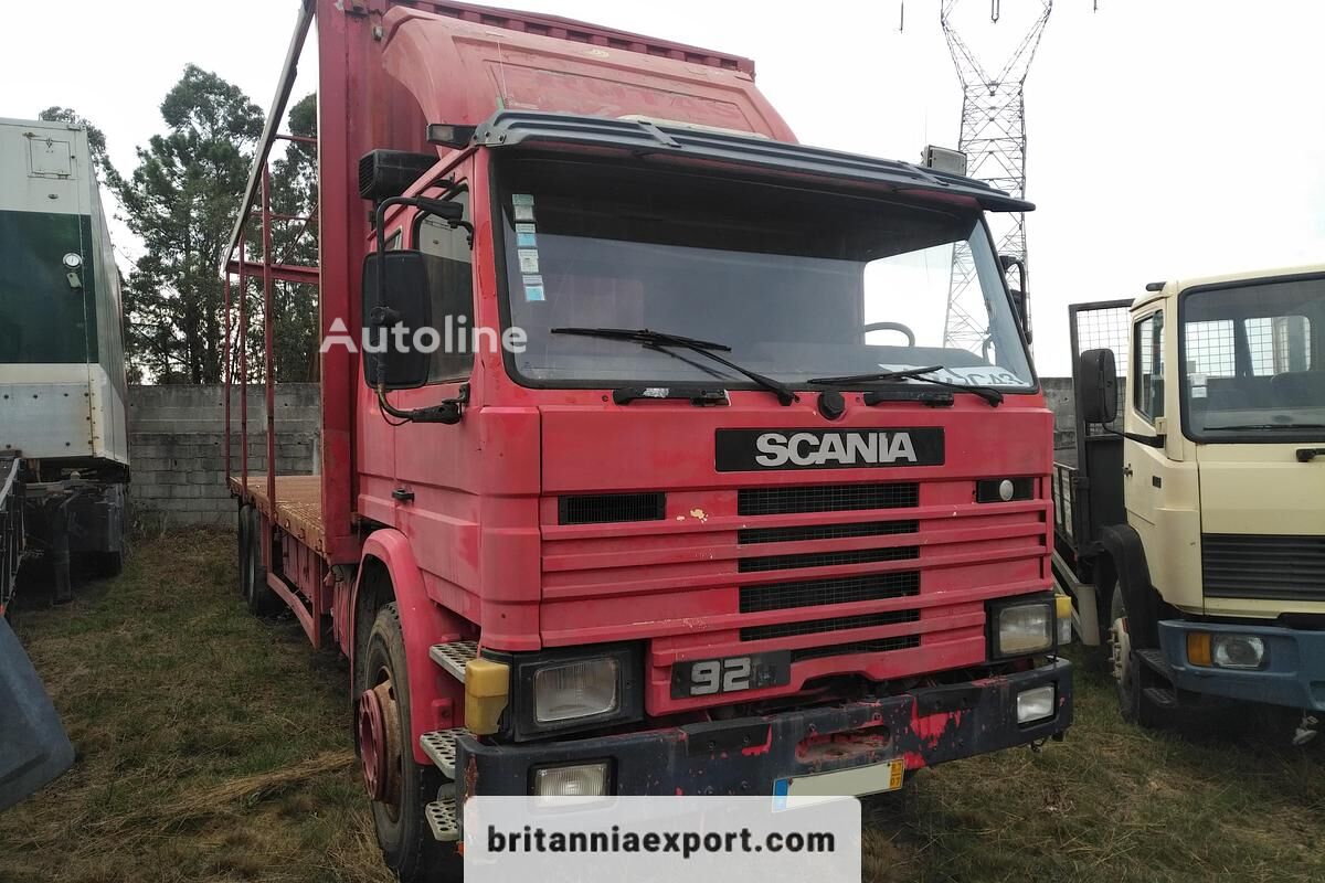 Scania P 92H | 6x2 10 tyres | On springs | 26 ton kamion sa klizna zavesa cerada