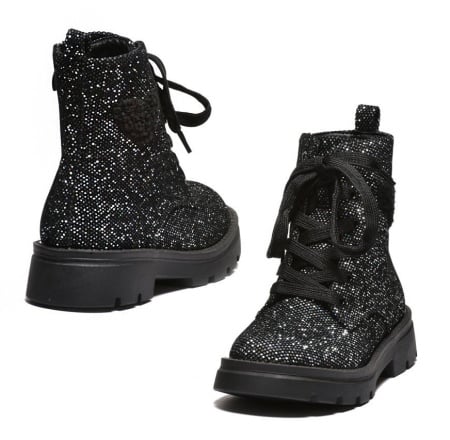 Dečije martinke CH252531 (brojevi od 31 do 36) crne glitter
