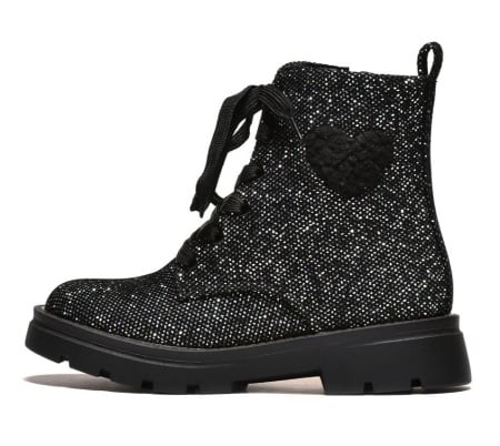 Dečije martinke BH252530 (brojevi od 25 do 30) crne glitter