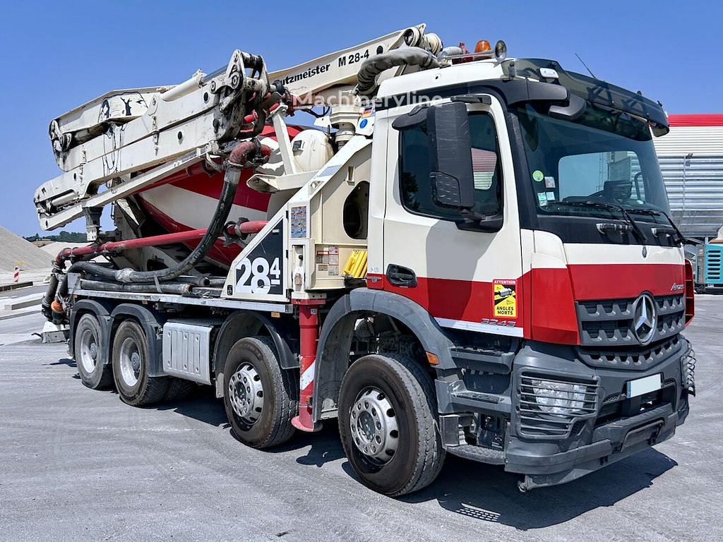 Putzmeister na šasiji Mercedes-Benz AROCS 32.43 pumpa za beton