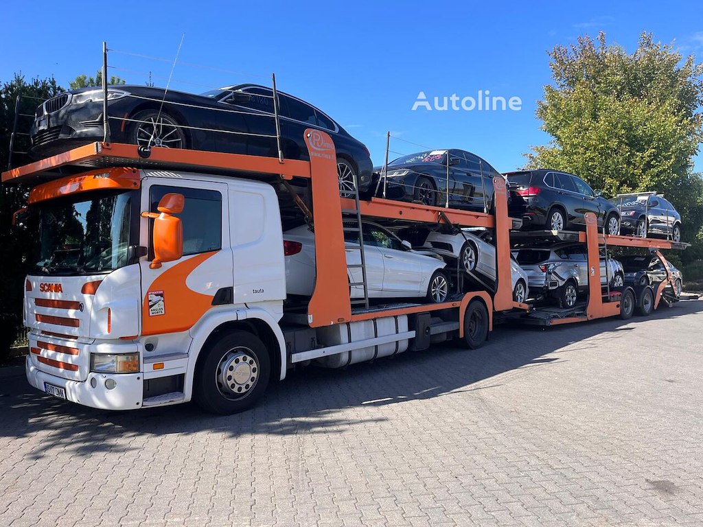 Scania P420 autotransporter + prikolica autotransportera