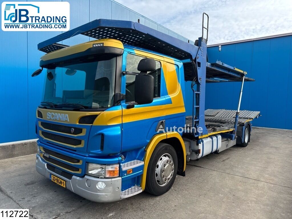 Scania P 410 EURO 6, Rolfo, Winch, Hydraulics autotransporter