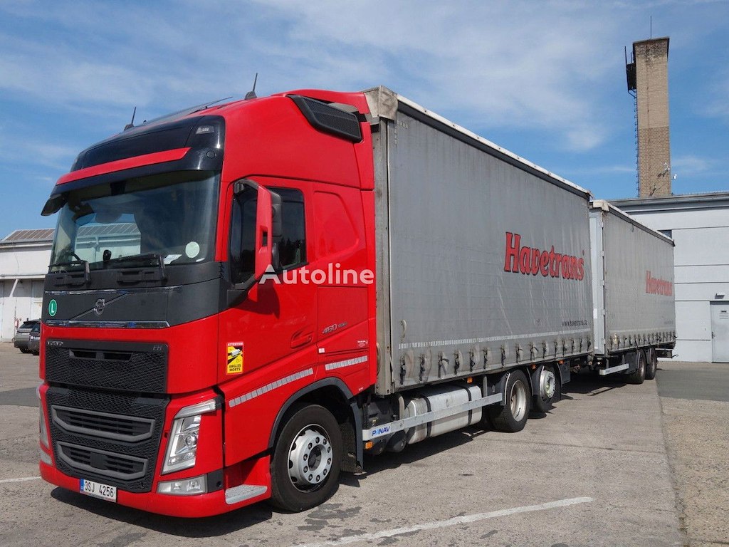 Volvo FH 460 XL 6x2, 120 cbm, Durchfahren kamion s ceradom
