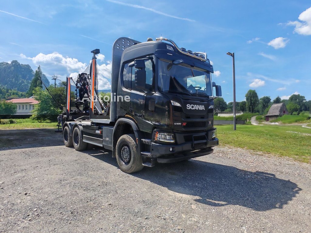 Scania G 500 kamion za prevoz drva
