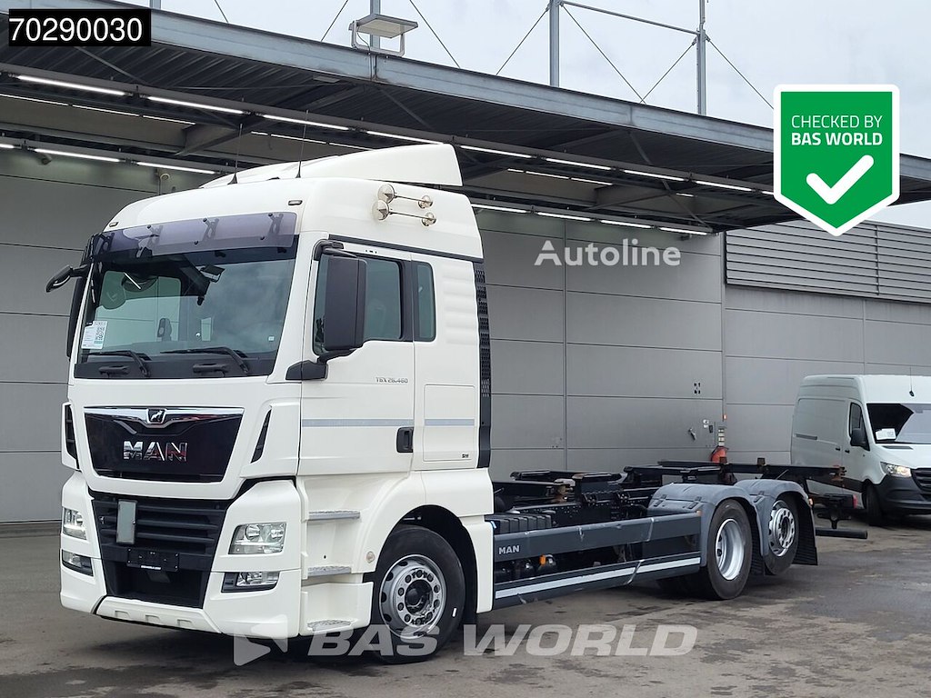 MAN TGX 26.460 6X2 BDF Liftaxle Automatic Retarder ACC Euro 6 vozilo za prevoz kontejnera