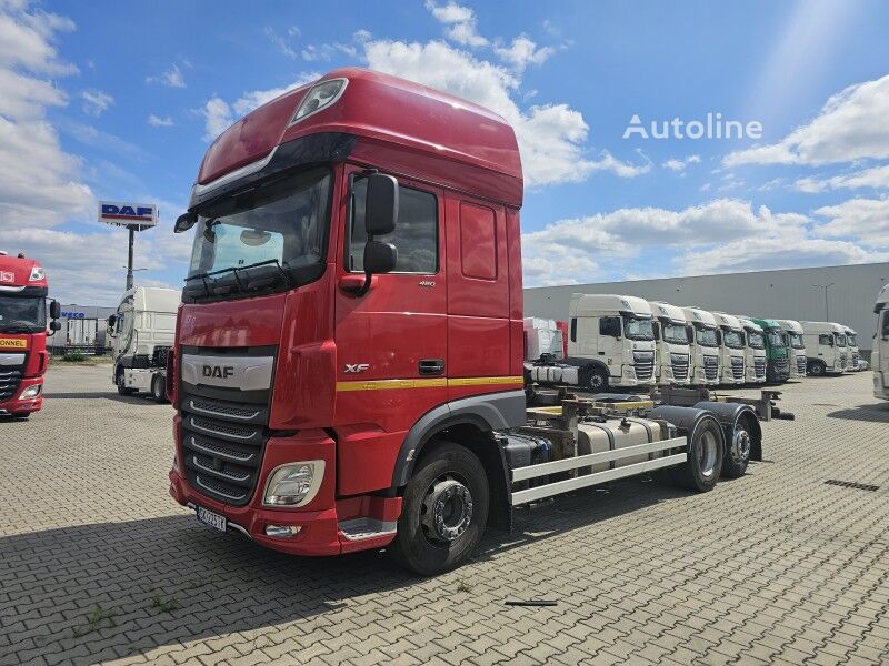 DAF XF 480 FAR vozilo za prevoz kontejnera