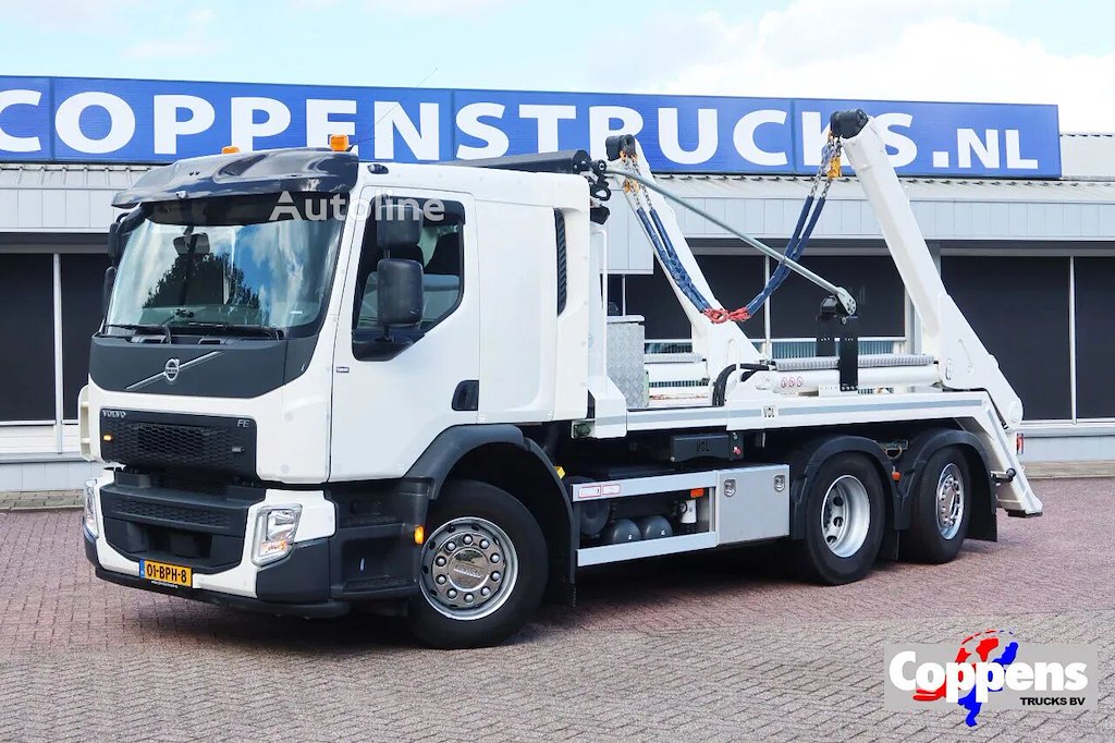 Volvo FE 320 6x2 Portaal VDL Systeem kamion sa kukom za podizanje tereta