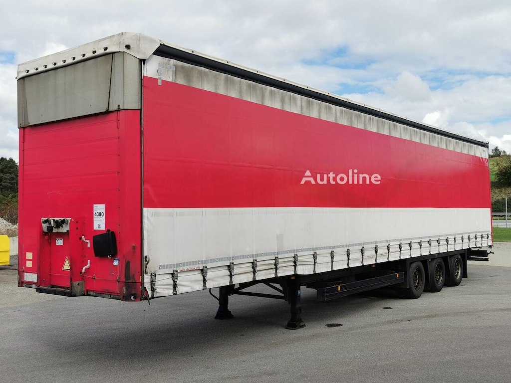 Schmitz Cargobull SCS 24/L 13.62 M B VARIOS low deck poluprikolica sa kliznom ceradom