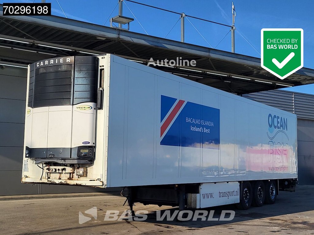 Schmitz Cargobull Vector 1850 MT 3 axles 2x Liftachse Blumenbreit poluprikolica hladnjača