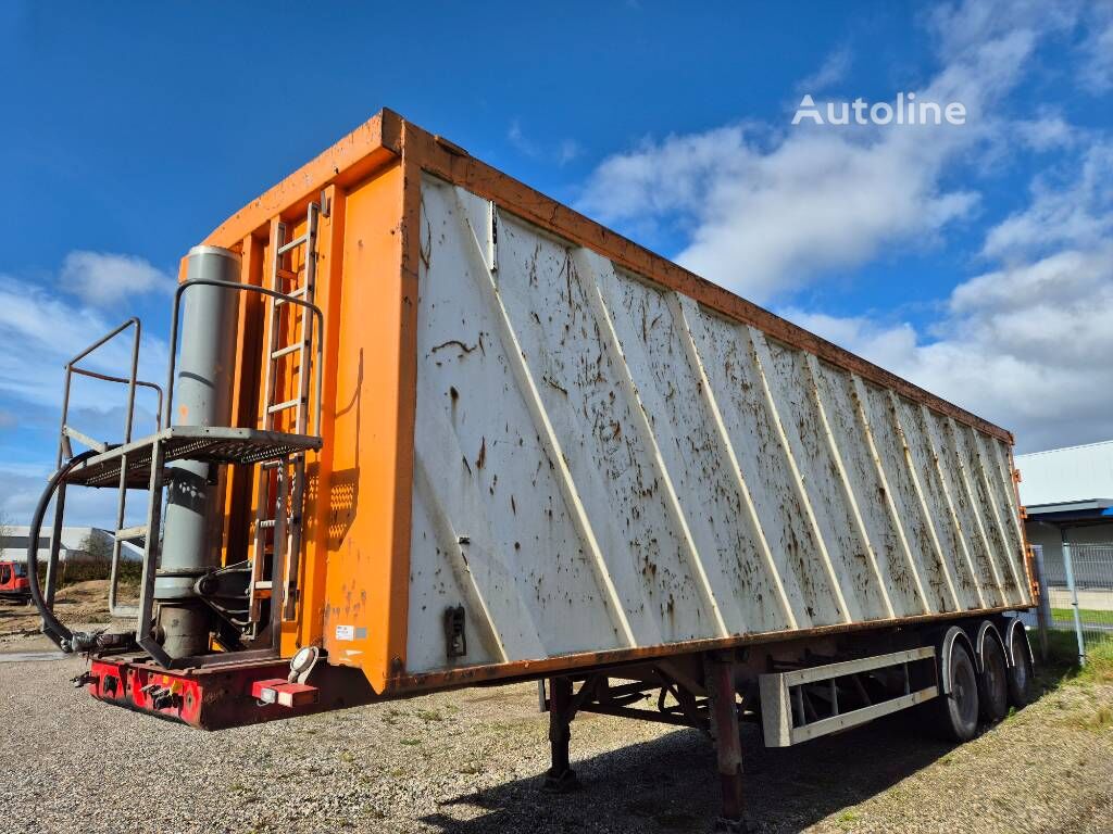 AMT 3 akslet 71m3 stål tipper // steel tipper poluprikolica kipera