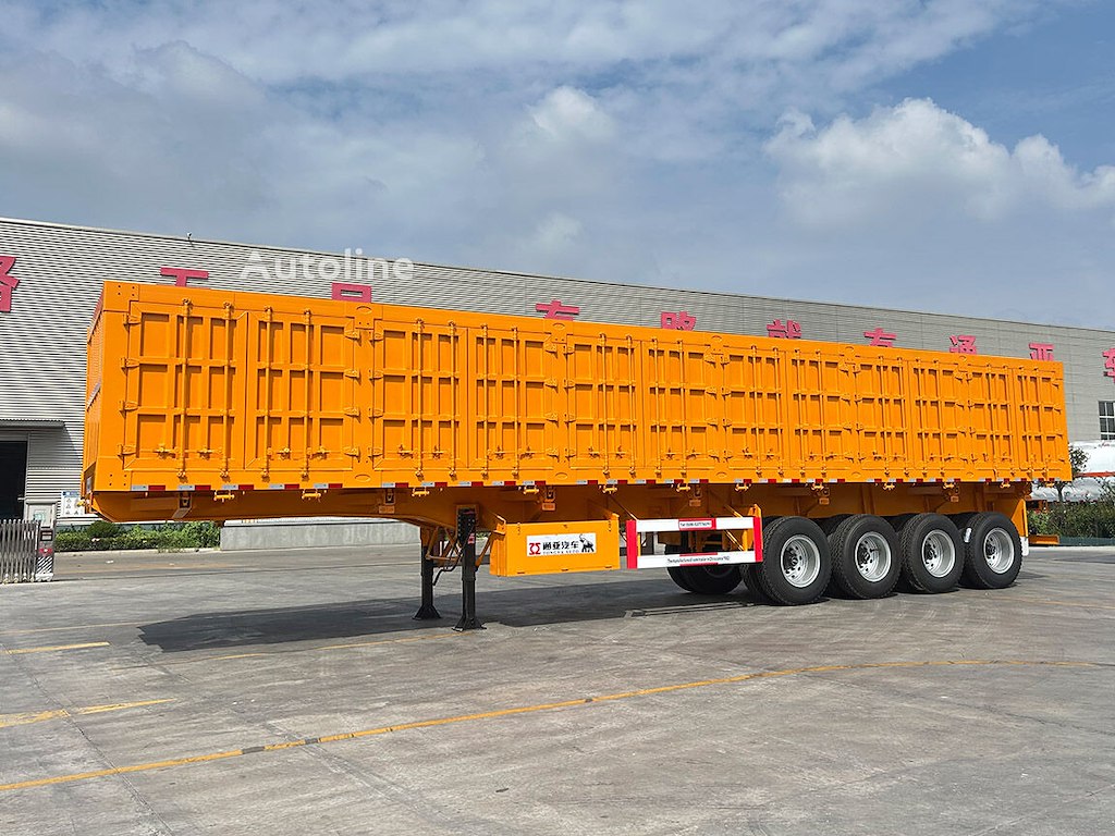 Nova 120T 4 Axle Side Dump Semi Trailer poluprikolica kipera