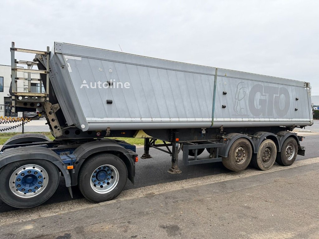 Schmitz Cargobull SKI 24 - 8.5 - 30m³ ALU TIPPER - STEEL CHASSIS - LIFT-AXLE - BEL poluprikolica kipera